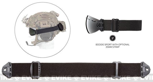 Smith Optics Replacement 35mm Strap for Boogie Sport Goggles - Black ...