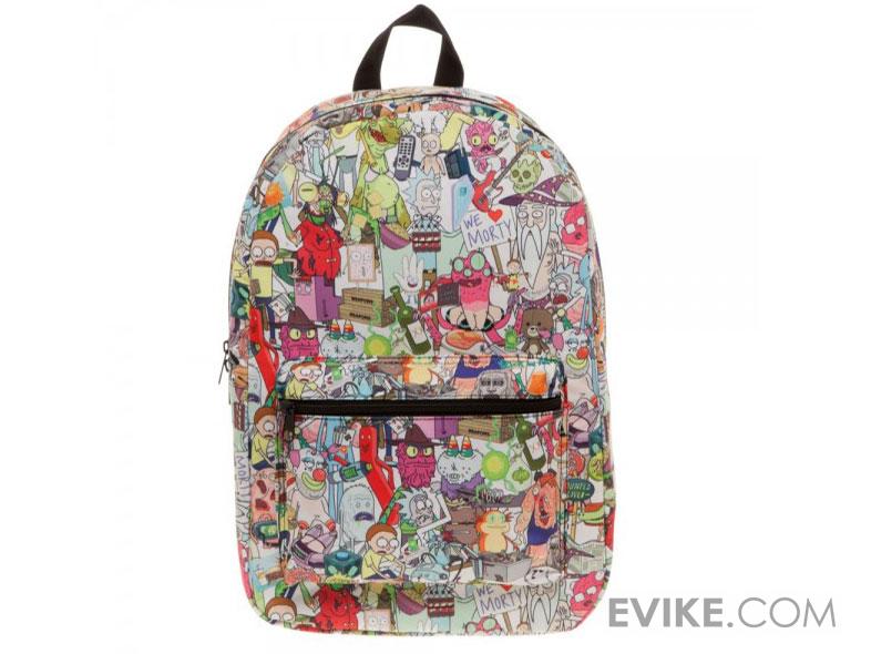 Bioworld Rick and Morty Sublimated Backpack, Tactical Gear/Apparel ...