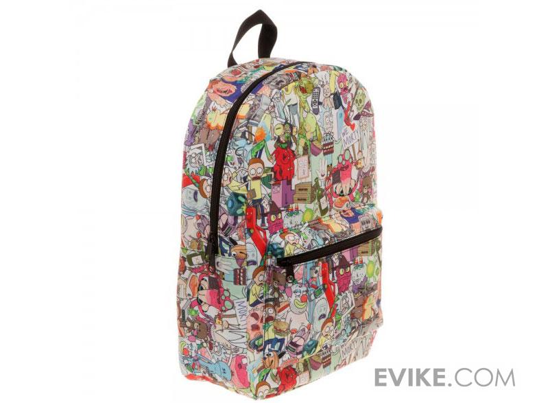 Bioworld Rick and Morty Sublimated Backpack, Tactical Gear/Apparel ...