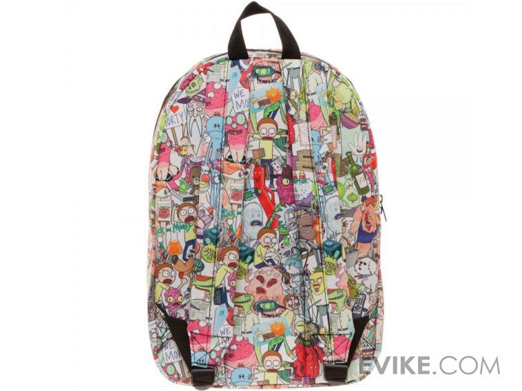 Bioworld Rick and Morty Sublimated Backpack, Tactical Gear/Apparel ...