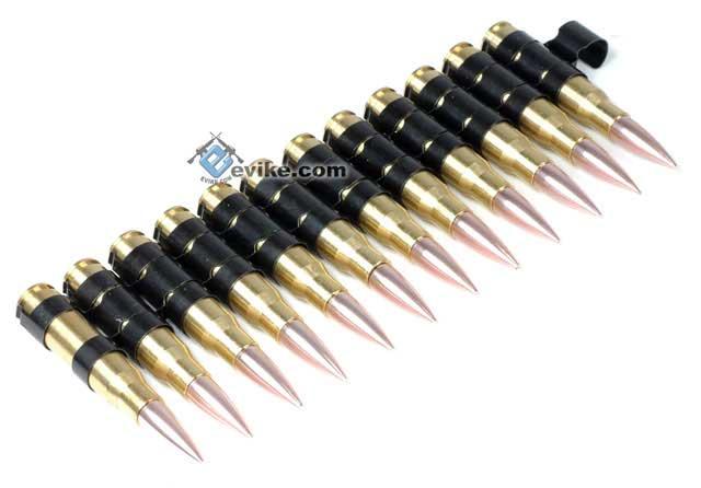 Super Realistic M60 7.62 Linked Ammo Cartridge Belt (Fake Dummy Shell ...