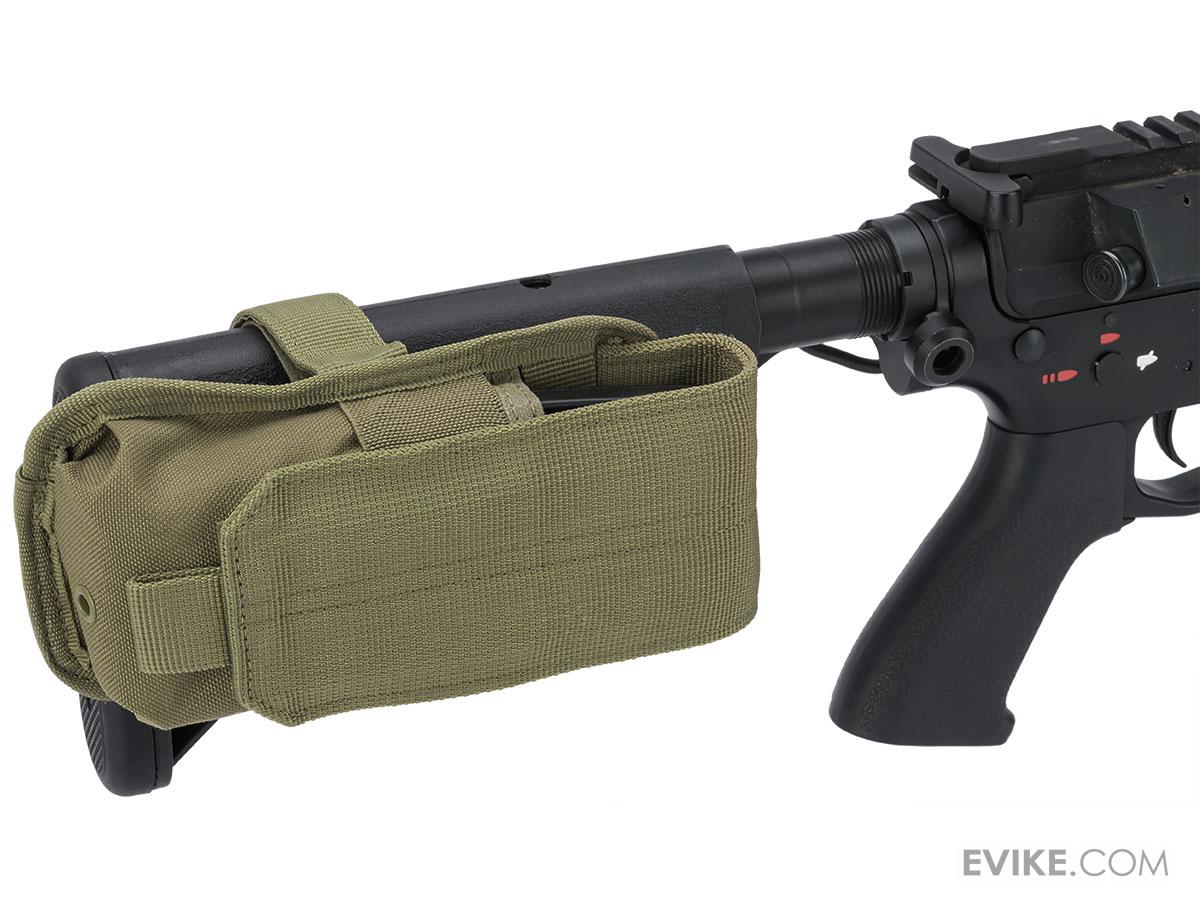 Condor MOLLE M4 Buttstock Magazine Pouch (Color: OD Green), Tactical ...