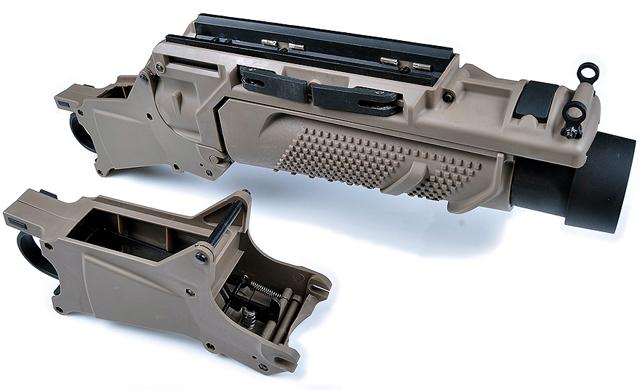 EGLM Type 40mm Grenade Launcher For ASC MK16 MK17 Series Airsoft Rifle ...