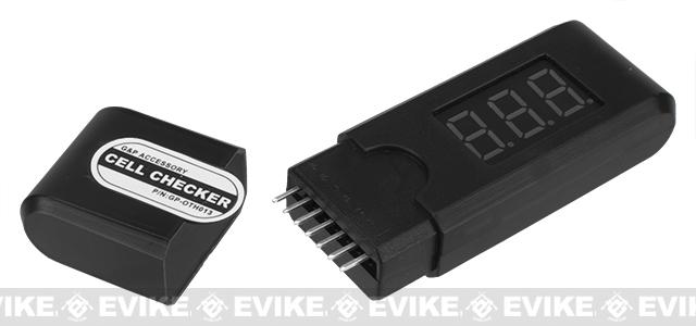 G&P 2 Cell - 6 Cell Portable Lithium Battery Voltage Meter, Accessories ...