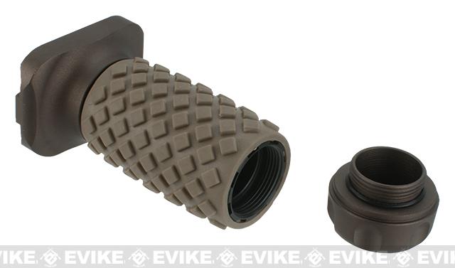 G&P CNC Aluminum Tactical Keymod Vertical Grip (Pattern: Diamond ...