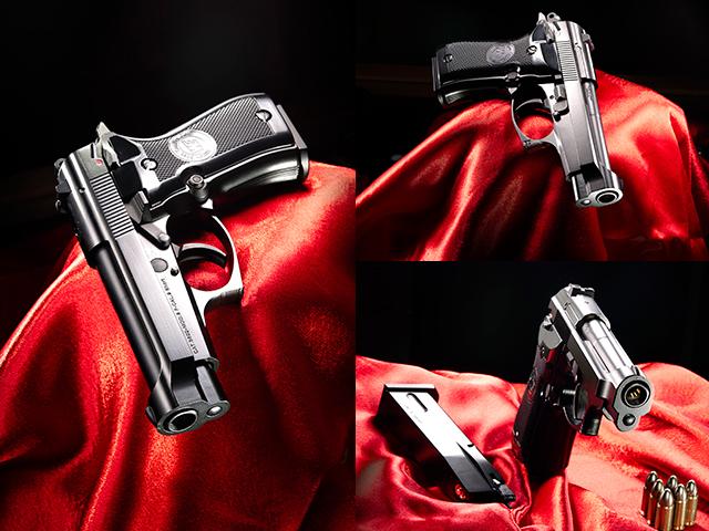 WE Full Metal M84 Compact Professional Training Airsoft GBB Pistol ...