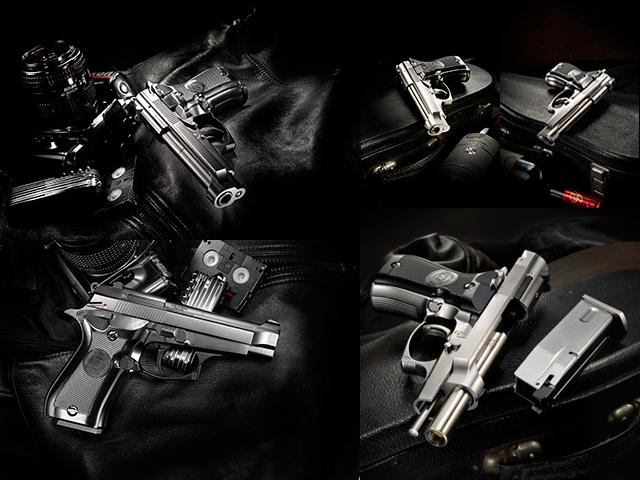 WE Full Metal M84 Compact Professional Training Airsoft GBB Pistol ...