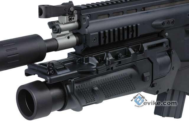 FN Licensed Full Metal SCAR EGLM Custom Airsoft GBB Gas Blowback by WE ...