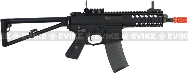 WE PDW Airsoft Gas Blowback Rifle (Color: Black / Compact / 2 Mag Package Deal), Airsoft Guns ...