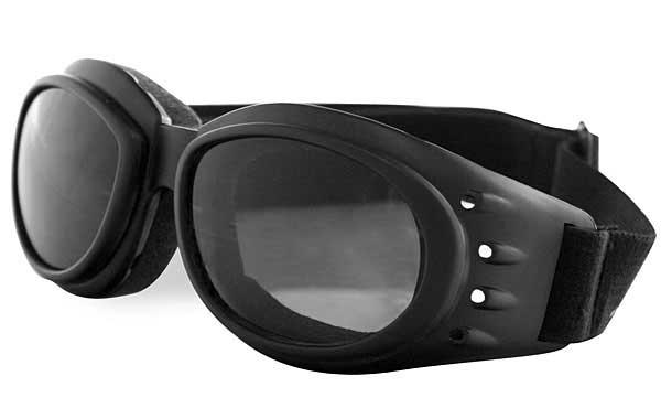 Bobster Cruiser Goggles, Black Frame, Smoke Lenses, Tactical Gear ...