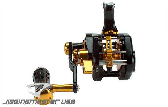 Jigging Master UnderHead Reel (Color: Black-Gold / PE5N / Right Hand ...
