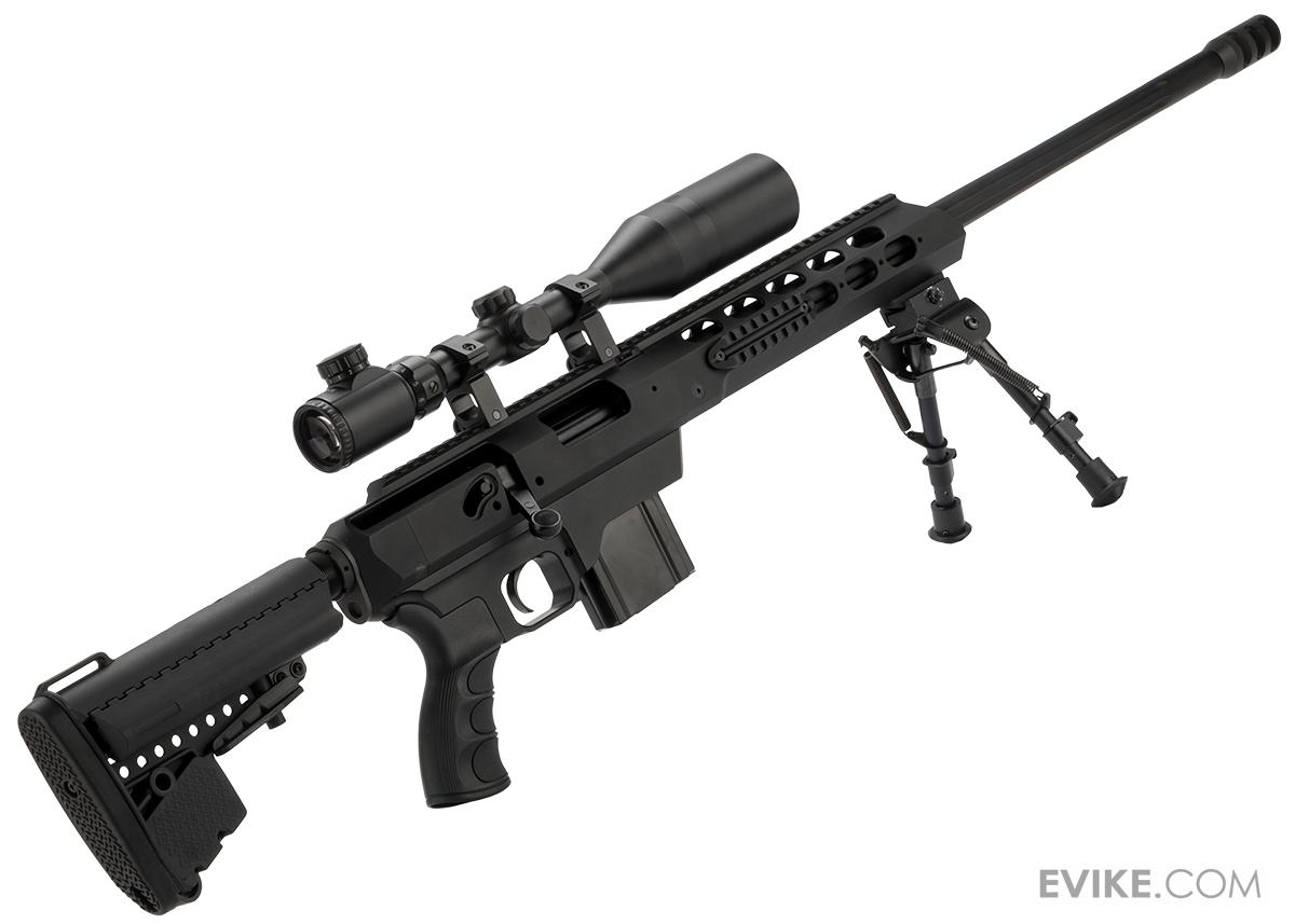 King Arms Officially Licensed MDT TAC21 Gas Powered Airsoft Sniper ...