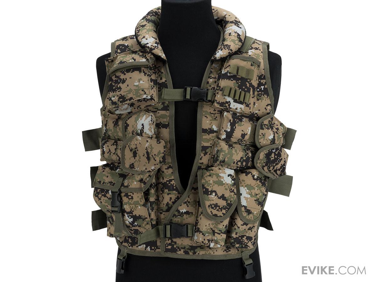Fire Dragon SDU Level II Special Forces Vest (Color: Digital Woodland ...