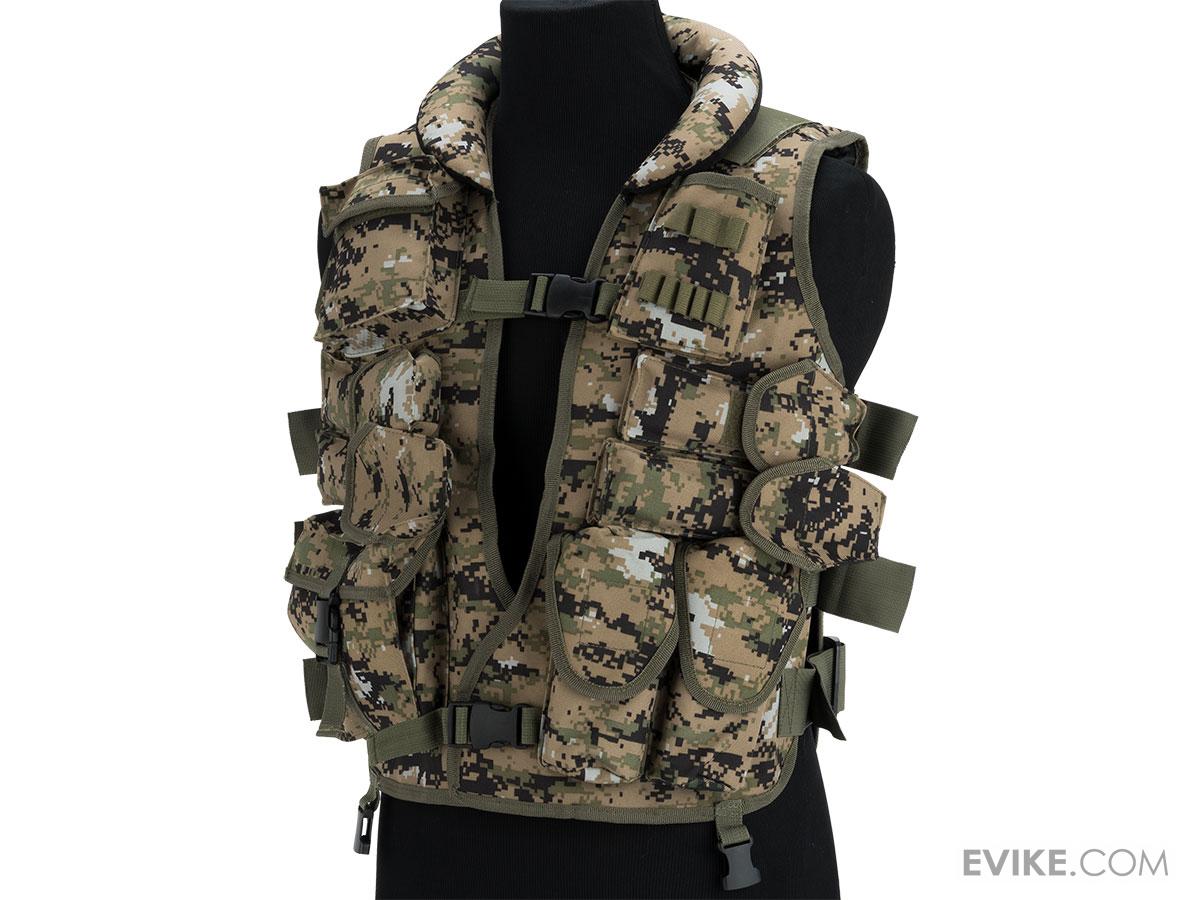 Fire Dragon SDU Level II Special Forces Vest (Color: Digital Woodland ...