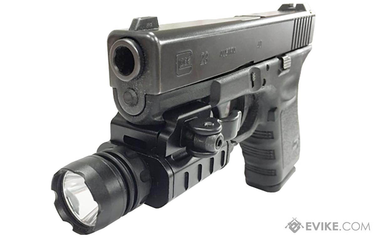 UTG 400 Lumen Compact LED Weapon Light with QD Lever Lock, Accessories ...