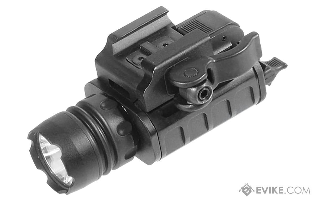 UTG 400 Lumen Compact LED Weapon Light with QD Lever Lock, Accessories ...