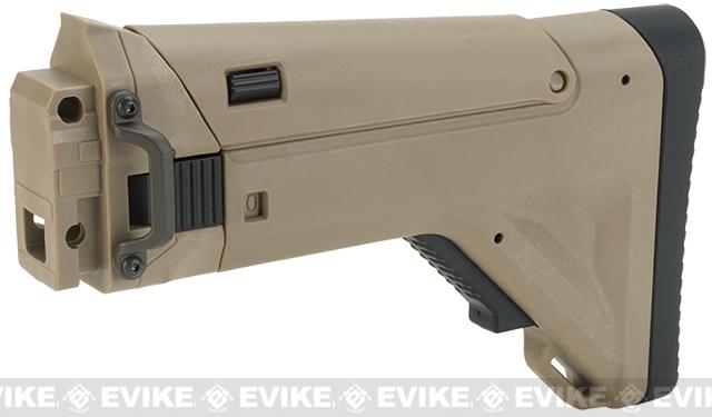 ICS Replacement Folding / Adjustable Stock for CXP APE Series Airsoft ...