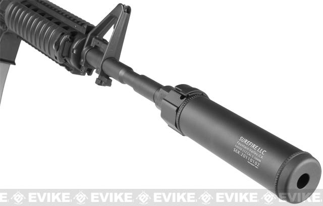 z Surefire Licensed Airsoft QD Mock Suppressor 6" Barrel Extension for ...