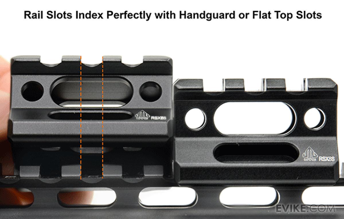 UTG Super Slim Picatinny Riser Mount (Height: 0.83" / Short ...