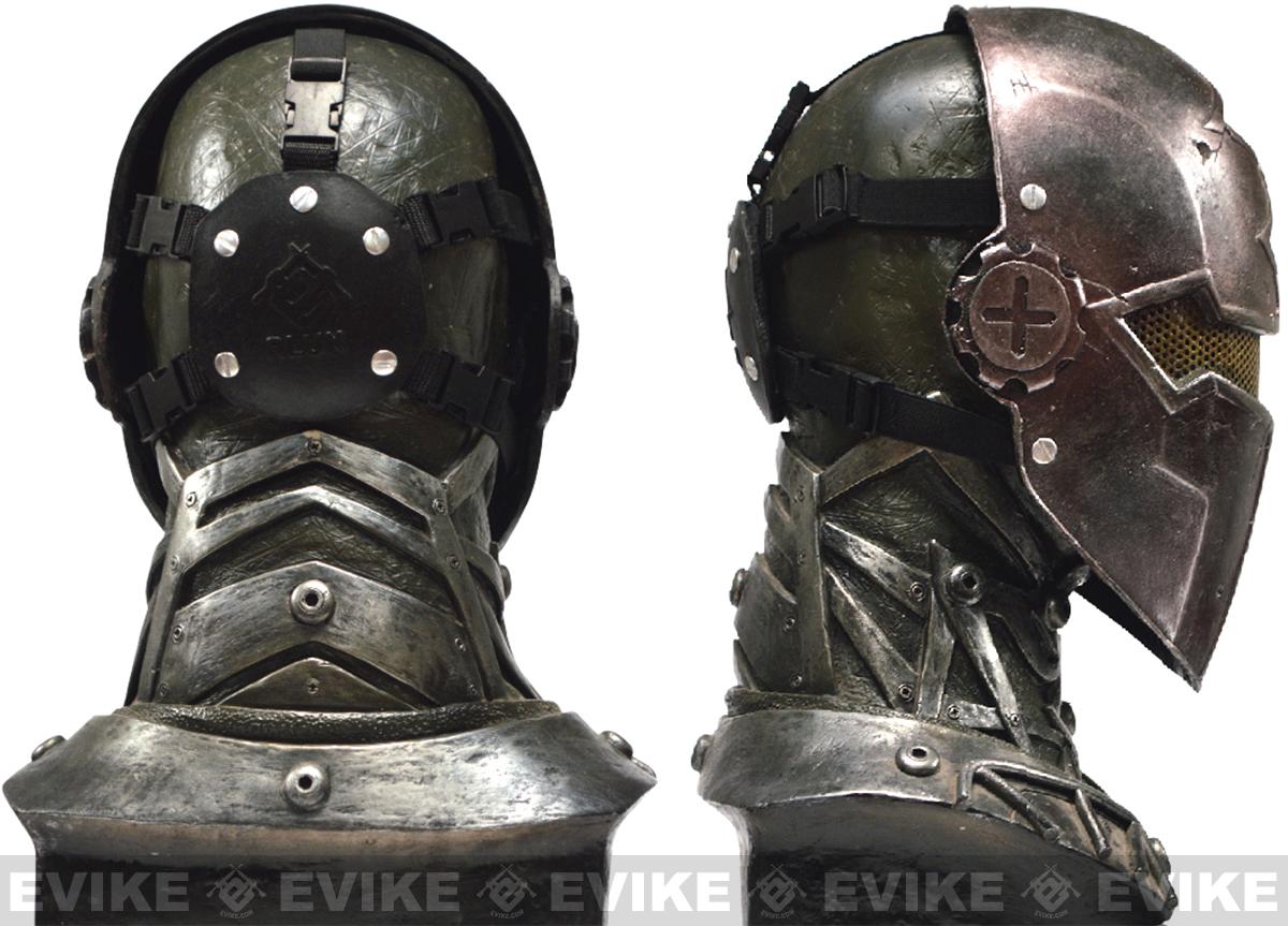 Evike.com R-Custom Fiberglass Wire Mesh "Gold Paladin" Mask Inspired by ...