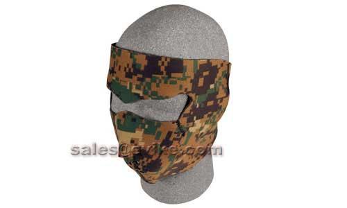 z Bobster / Zan Tactical Neoprene Face Mask - Digital Green / Woodland ...