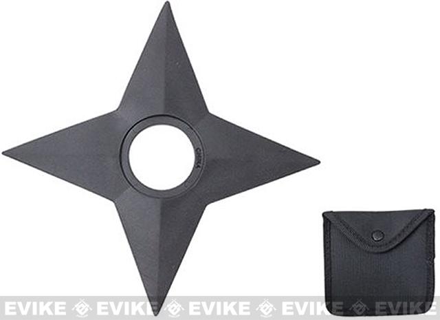 Hero's Edge 4 Point Rubber Throwing Star with Pouch, Tactical Gear ...