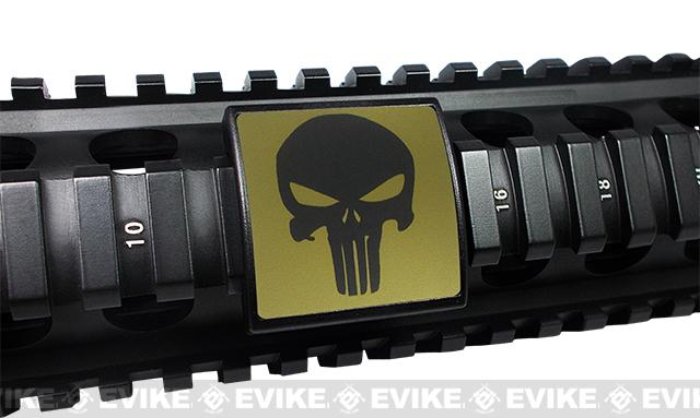 Custom Gun Rails Small Laser Engraved Aluminum Rail Cover (Type ...