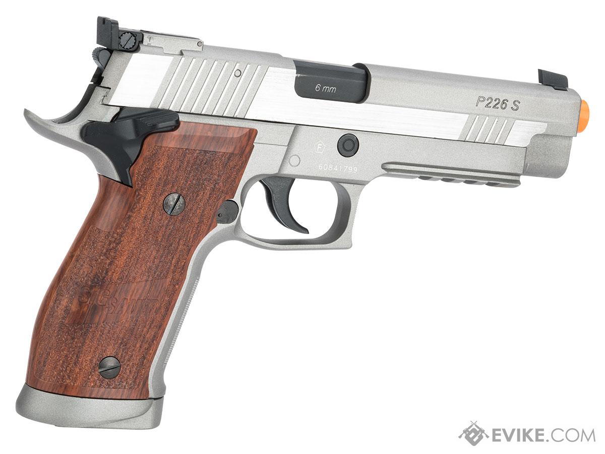 Swiss Arms X-Five CO2 Powered Blowback Airsoft Pistol (Color: Stainless ...