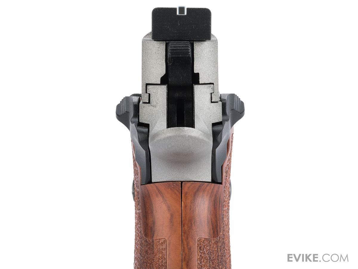 Swiss Arms X-Five CO2 Powered Blowback Airsoft Pistol (Color: Stainless ...