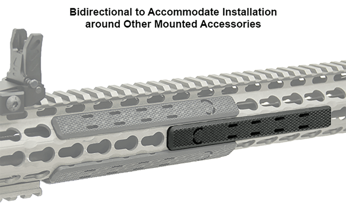 UTG Low Profile Keymod Rail Panel Covers - Pack of 7 (Color: Black ...