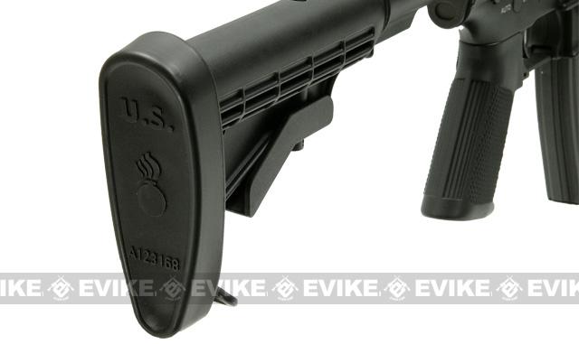 UTG Real Steel M4 AR15 Rubber Slip Over Butt Pad (LE stock) - Black ...