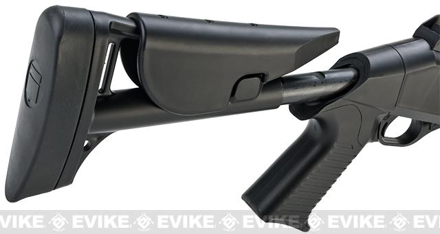 S&T / AGM M3 Tactical Shell loading Airsoft Shotgun (Model: Retractable ...