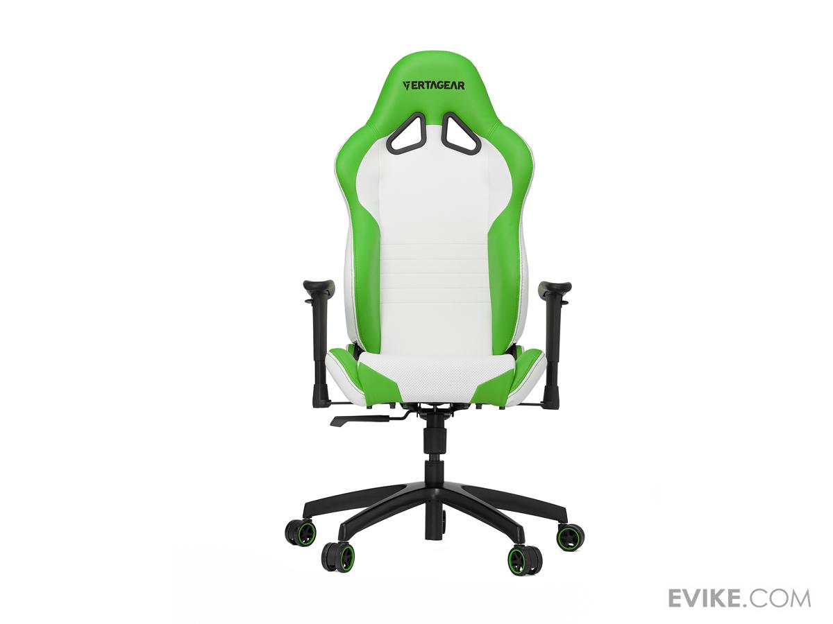 Vertagear Racing Series SL2000 Gaming Chair Rev. 2 (Color: White/Green ...