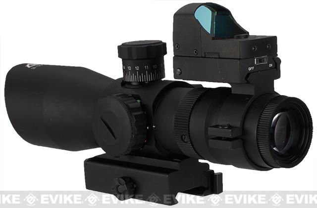 Trinity Force Recon-1 3-9x42 Illuminated Tactical QD Scope (Red/Green ...