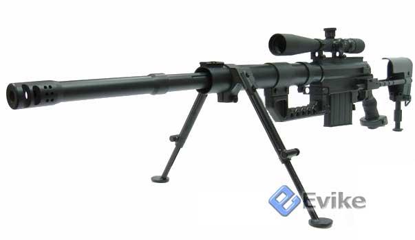 z ARES CheyTac Intervention M200 Gas Sniper Rifle. (Black), Airsoft ...