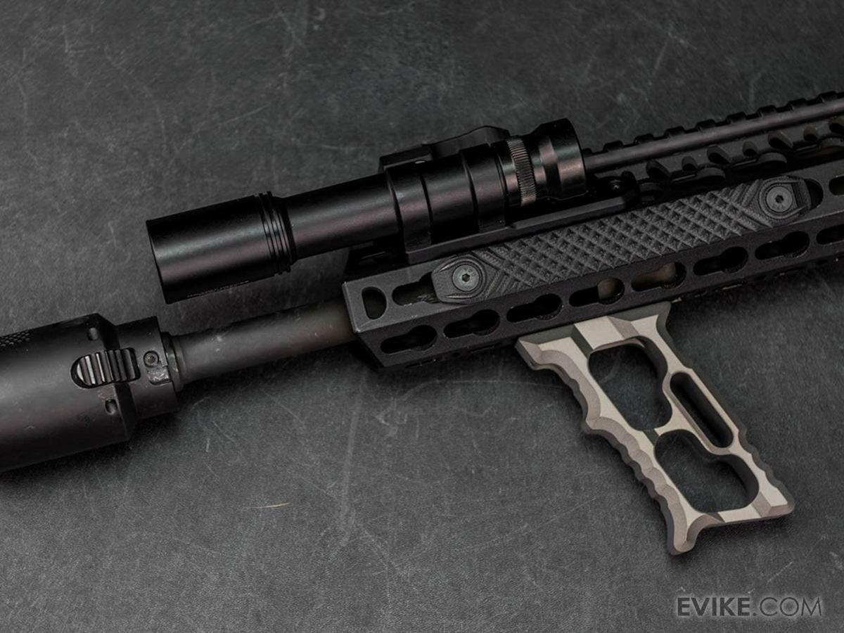 Tyrant Designs CNC Halo Minivert Grip (Color: Grey), Accessories ...