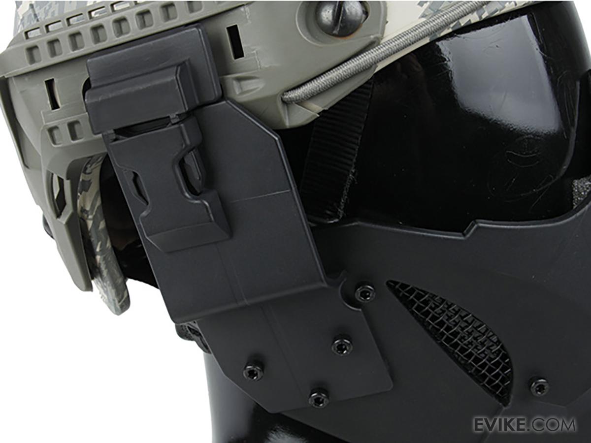 TMC Hard Shell Half Fast Mask (Color: Black), Tactical Gear/Apparel ...