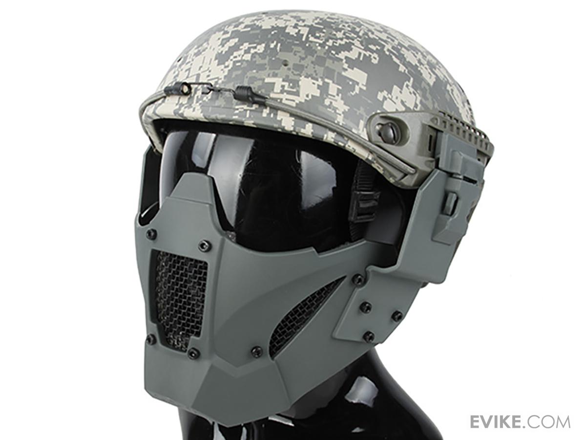 TMC Hard Shell Half Fast Mask (Color: Wolf Gray), Tactical Gear/Apparel ...
