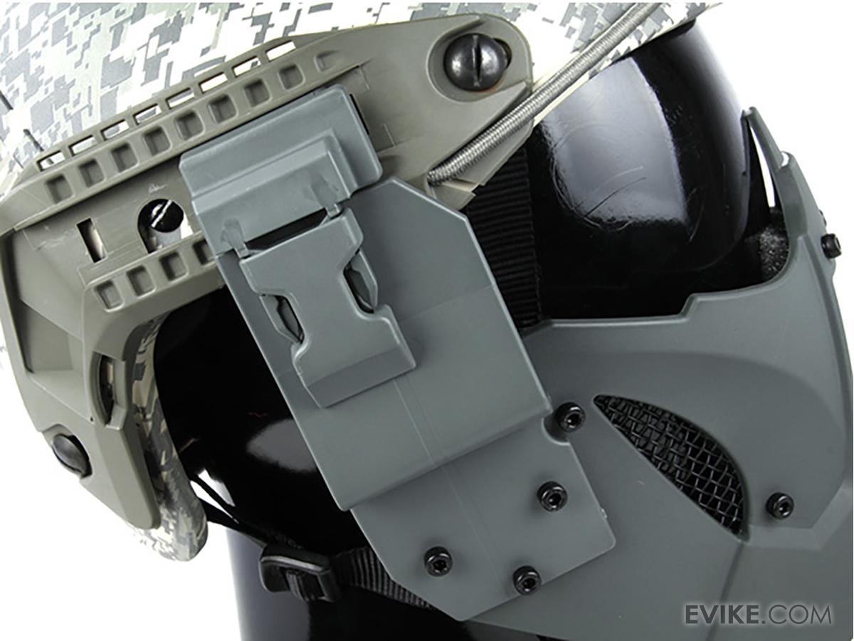 TMC Hard Shell Half Fast Mask (Color: Wolf Gray), Tactical Gear/Apparel ...