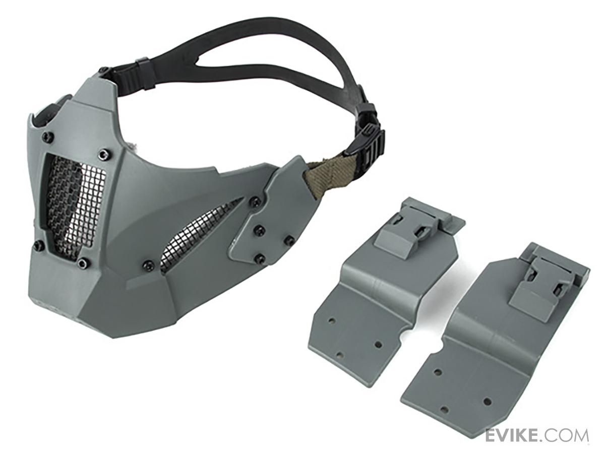TMC Hard Shell Half Fast Mask (Color: Wolf Gray), Tactical Gear/Apparel ...