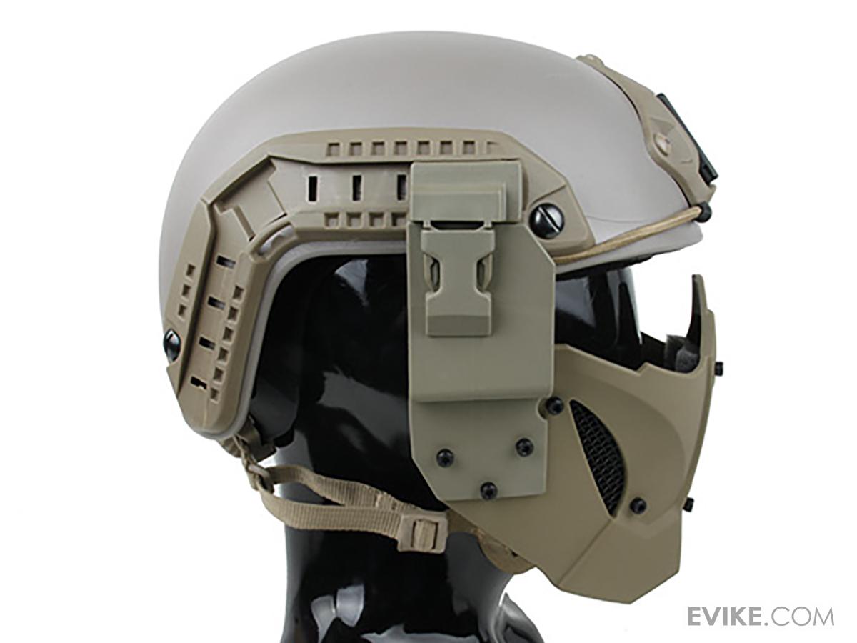 TMC Hard Shell Half Fast Mask (Color: Khaki), Tactical Gear/Apparel ...