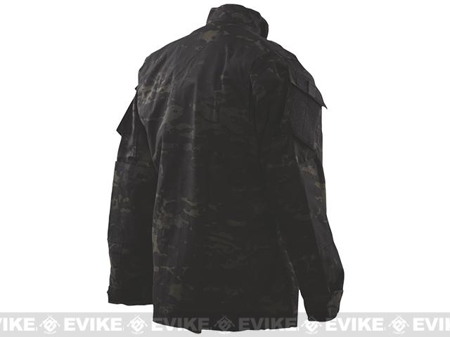 Tru-Spec Tactical Response Uniform Shirt (Color: Multicam Black / Small ...