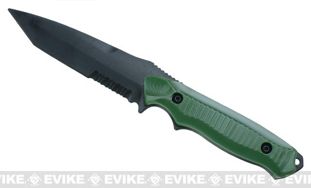 S&T Aggressor 141 Type Rubber Training Knife w/ Hardshell Sheath ...