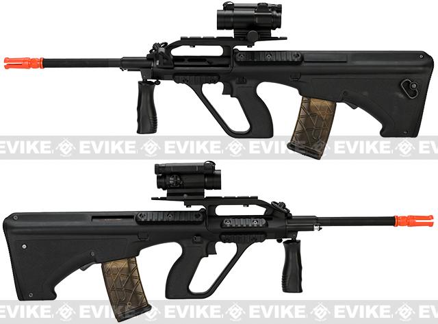 AUG CIV Full Length Airsoft AEG Rifle by JG - Black | Evike.com