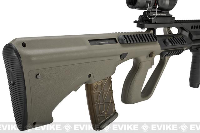 Army Armament AUG A3 Spec-Ops Carbine Length Airsoft AEG Rifle - Tan ...
