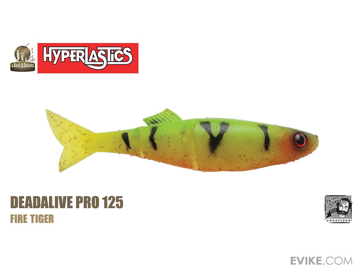Hyperlastics Deadalive Pro 125 Fishing Swimbait (Color: Firetiger ...
