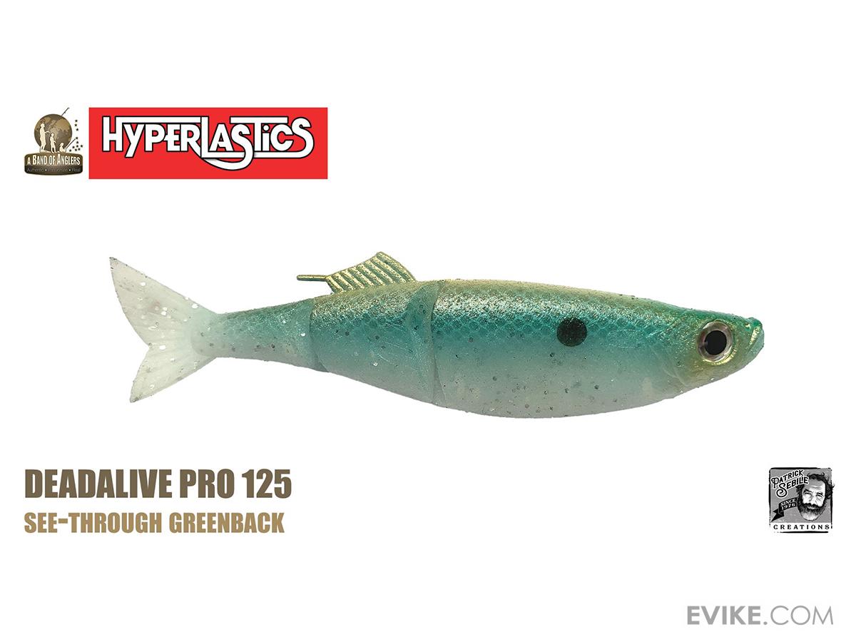 Hyperlastics Deadalive Pro 125 Fishing Swimbait (Color: See-Through ...