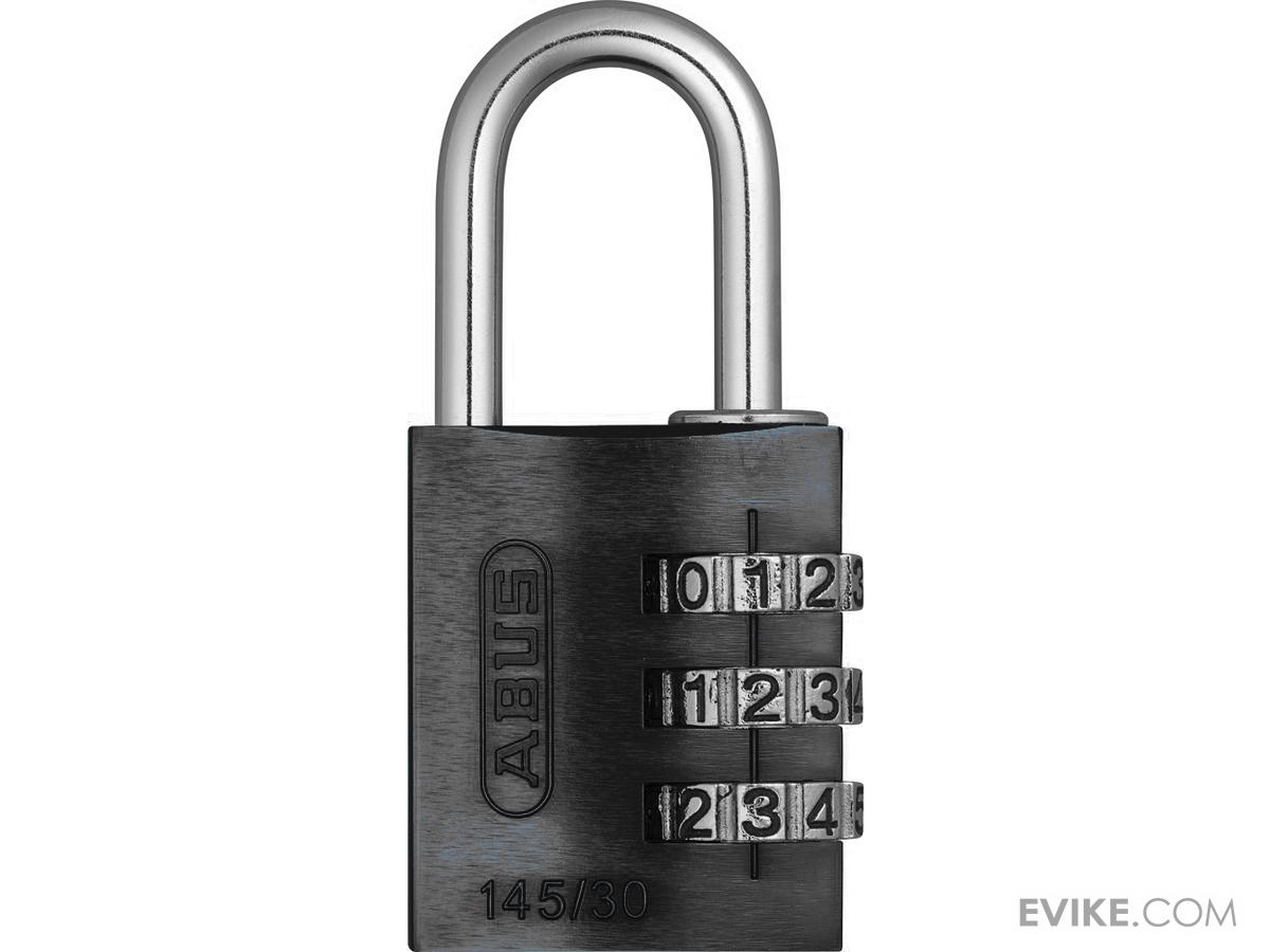 ABUS Combination Lock (Model: 145/30 Black / Level 3), Tactical Gear ...