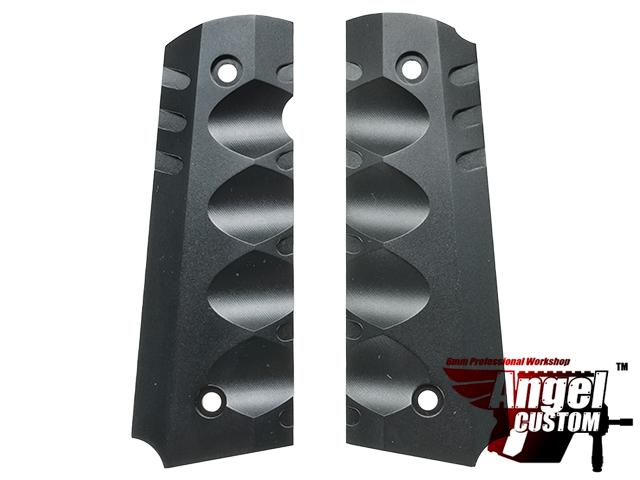 Angel Custom CNC Aluminum Shadow Killer M1911 Pistol Grip Set for WE ...