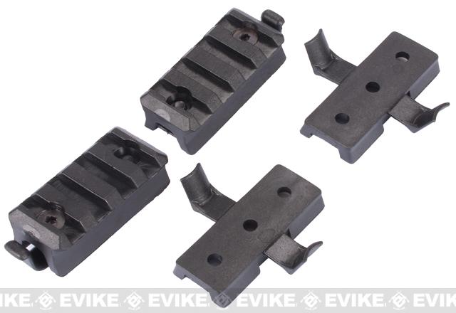 ARC / ACH / Bump Type Helmet Rail Mount Set - Black, Tactical Gear ...